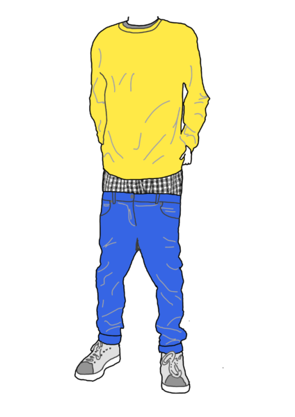 blue boy - Drawing contest